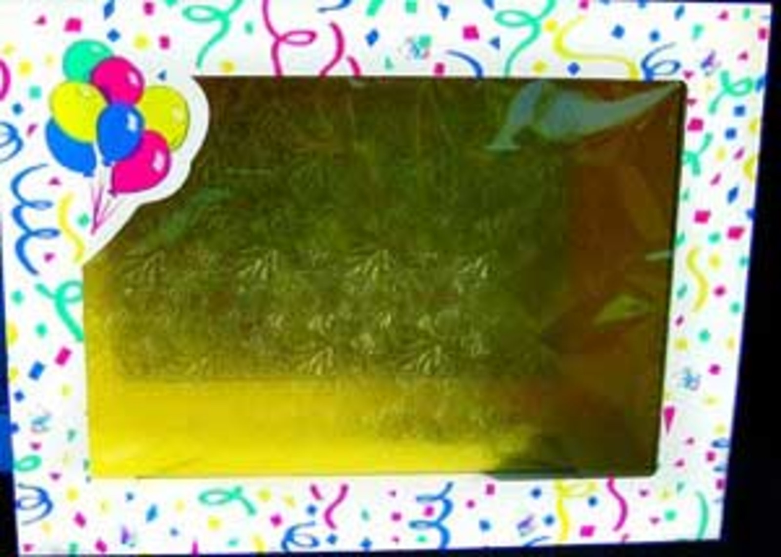 Cake Box with Window & Board Set for 1/2 Sheet Balloon| McCall's