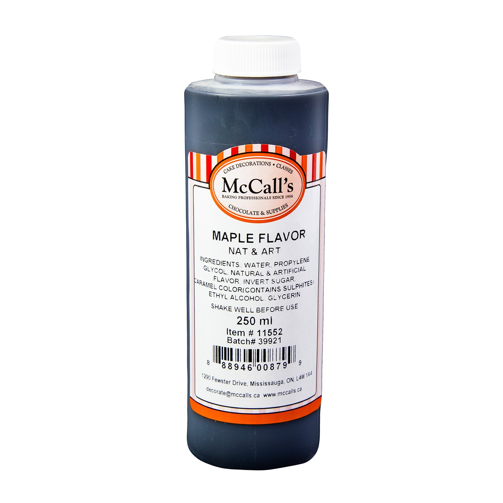 Maple Flavor Natural And Artificial 250 ml | McCall's