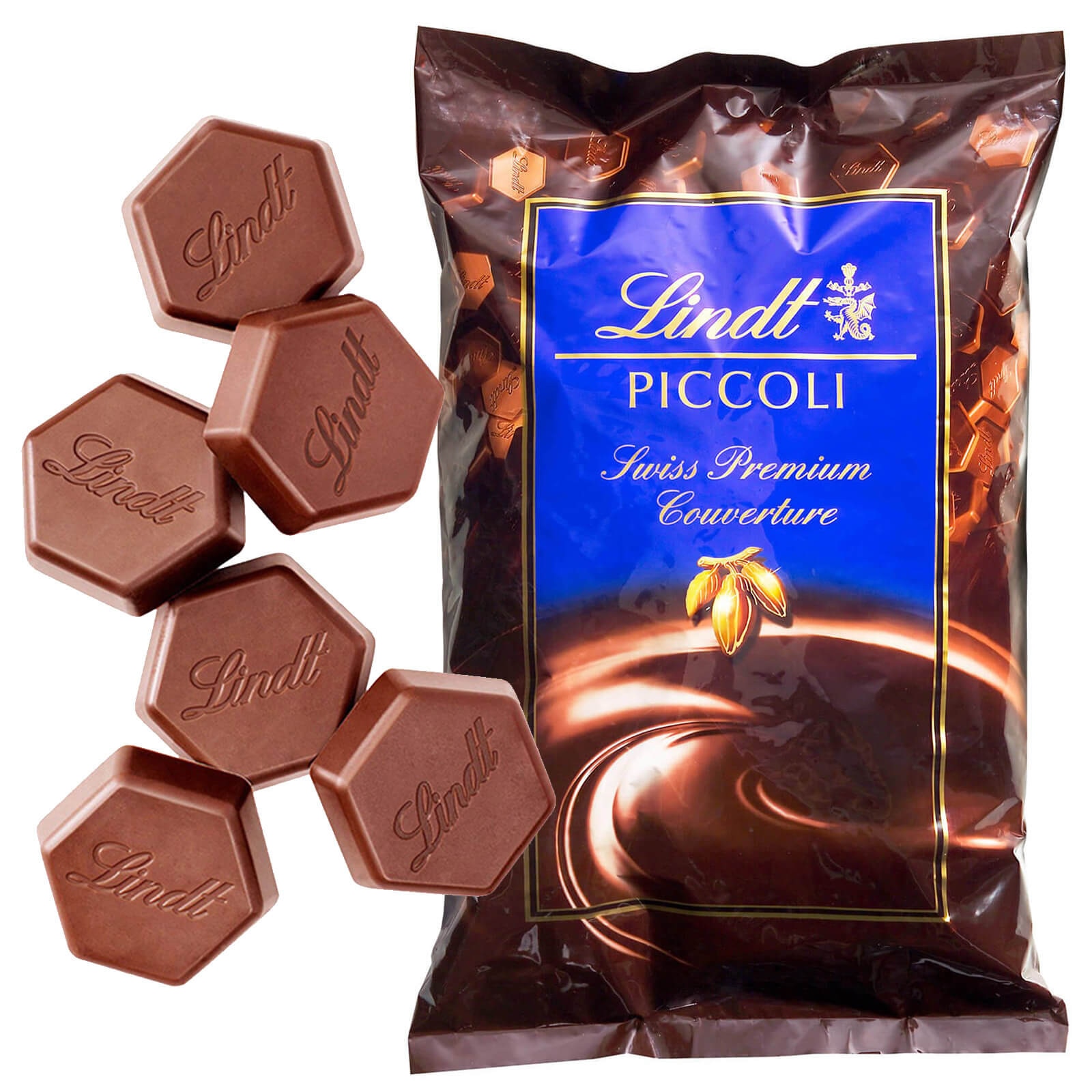 Lindt Piccoli Surfin Semi-Sweet Chocolate 52% 2.5 Kg | MCcall's