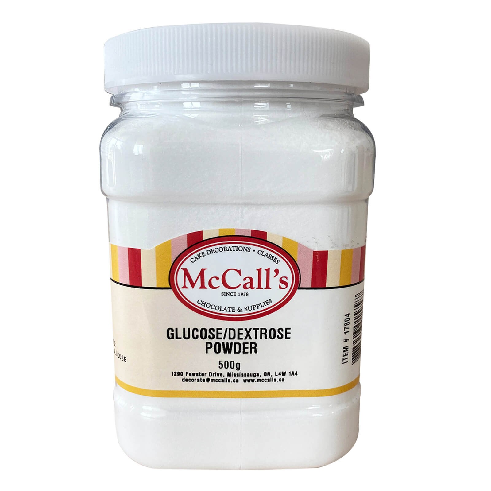 Dextrose Glucose Powder 500 gms / 1.1 lbs | McCall's
