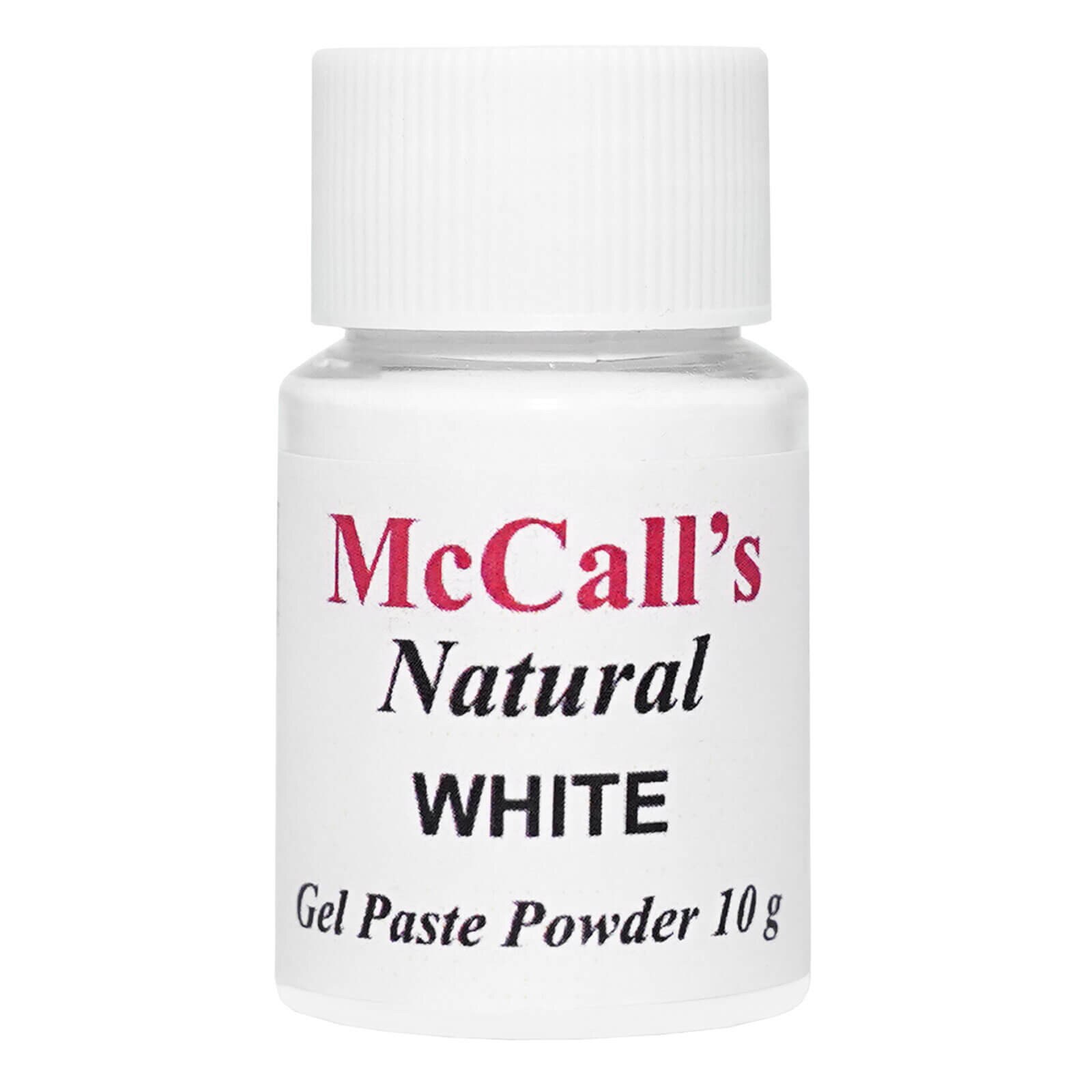 Natural Powder Food Color White 10 g| McCall's