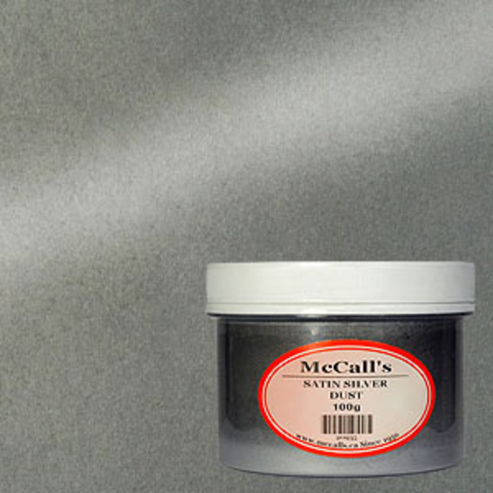 Silver Satin Metallic Lustre Dust | McCall's