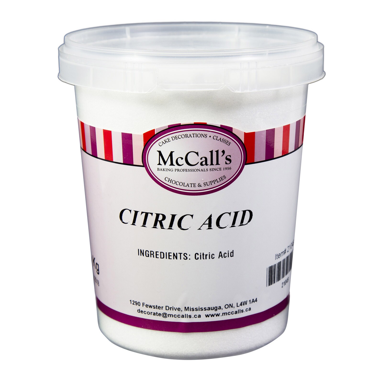 Citric Acid Powder Mccalls
