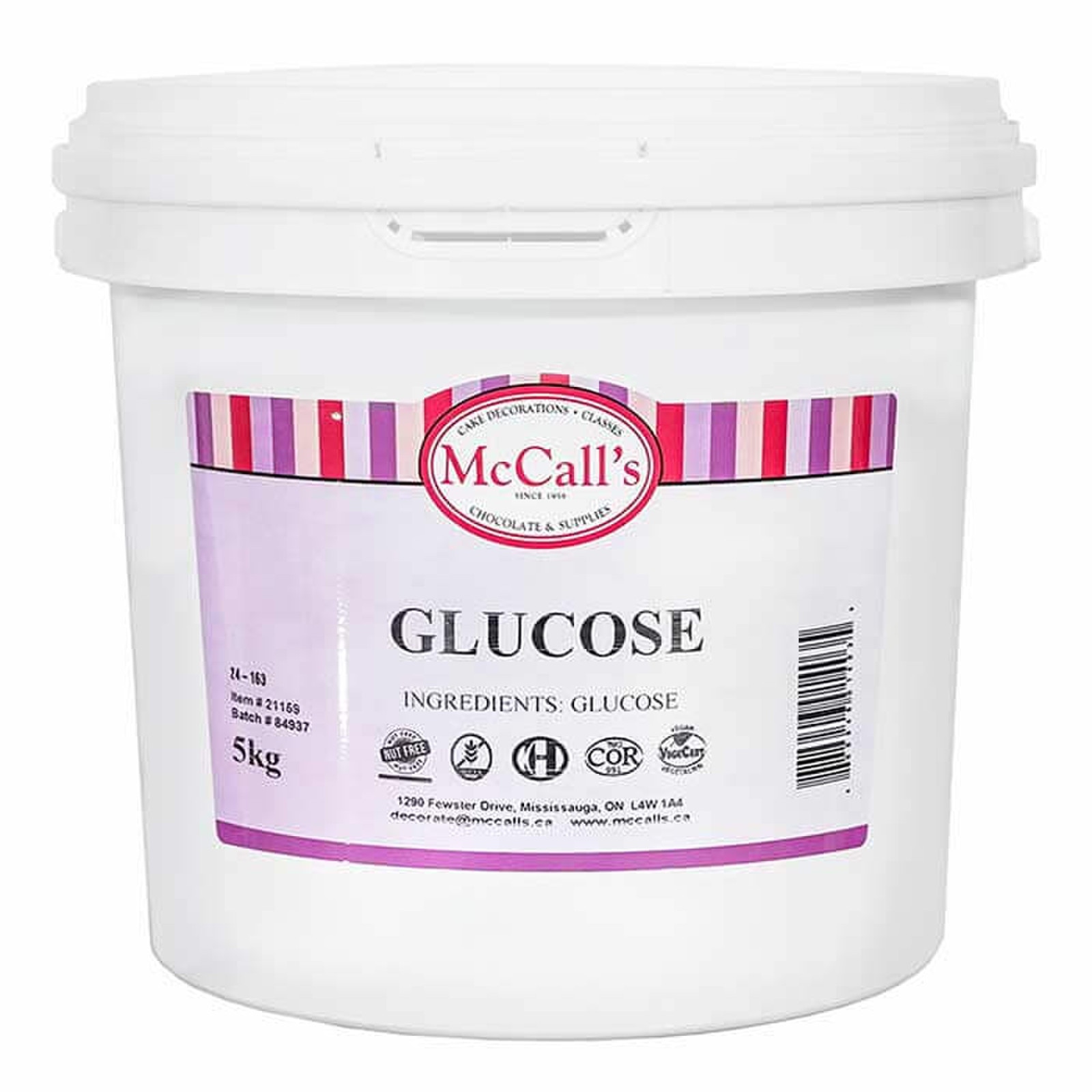 Liquid Glucose for Baking 5 kg / 11 lbs | McCall's