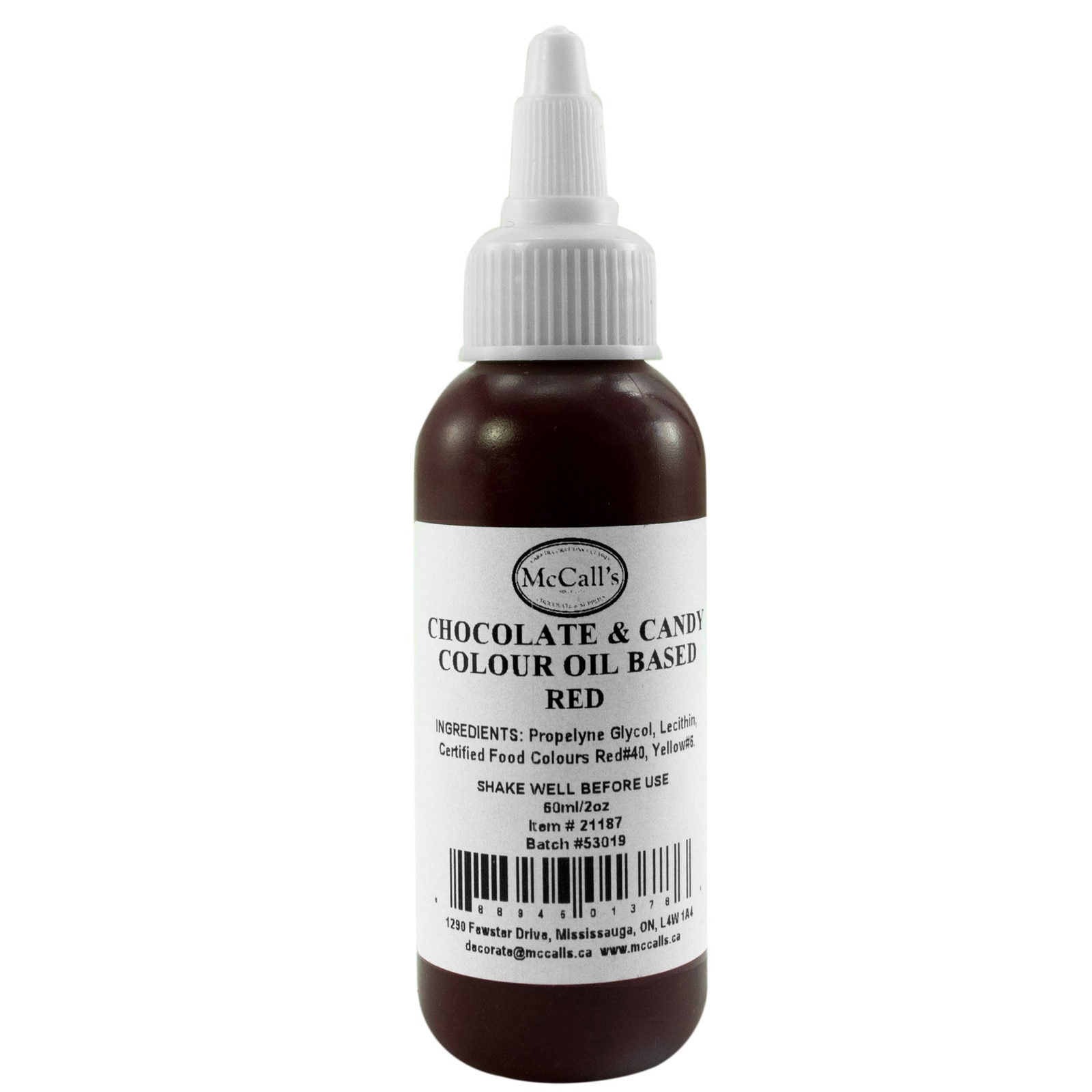 Candy & Chocolate Food Color Red 60 ml | McCall's