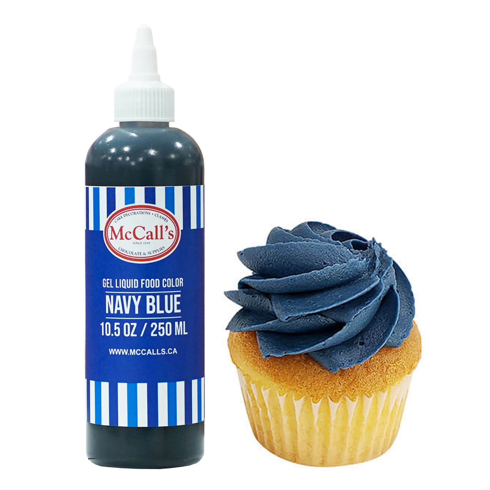 Navy Blue liquid Gel food Color | McCall's