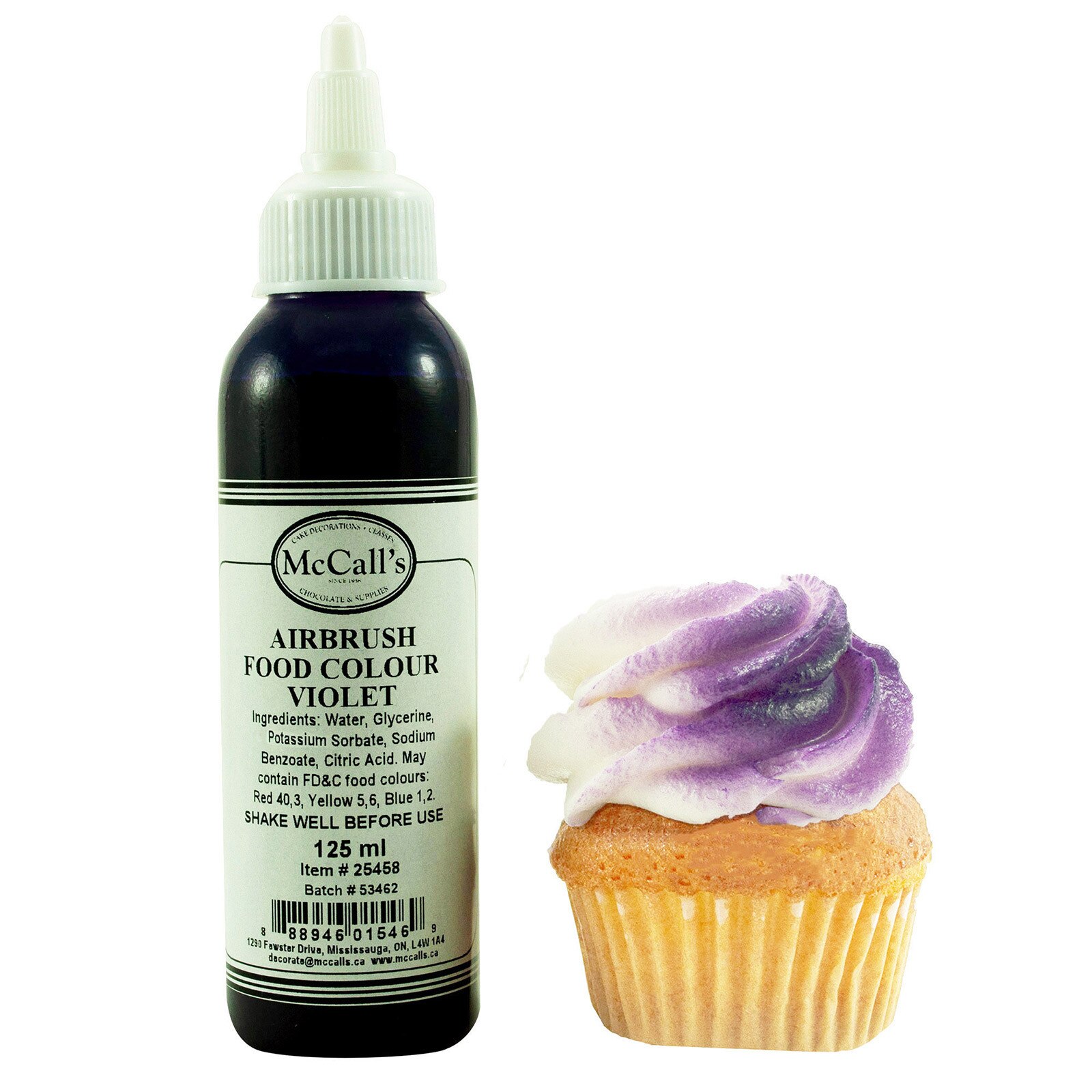 Airbrush Food Color Violet - 125 ml (4 oz) | McCall's