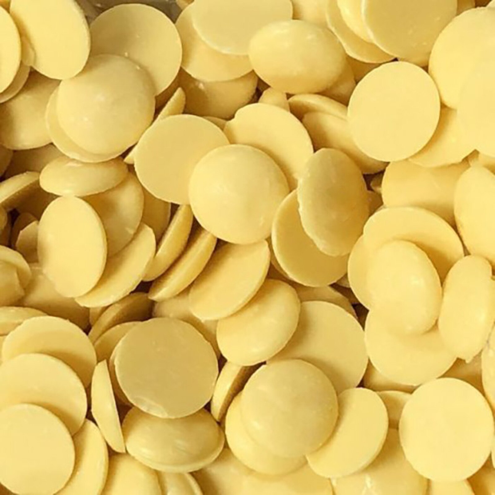 Merckens Candy Melts Yellow Wafers - 25 lb Case