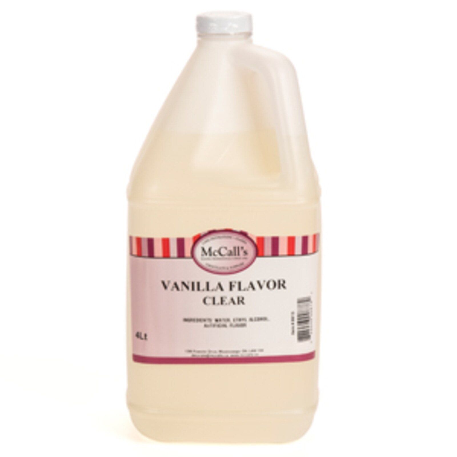 Vanilla Flavor Clear 4 L | McCall's