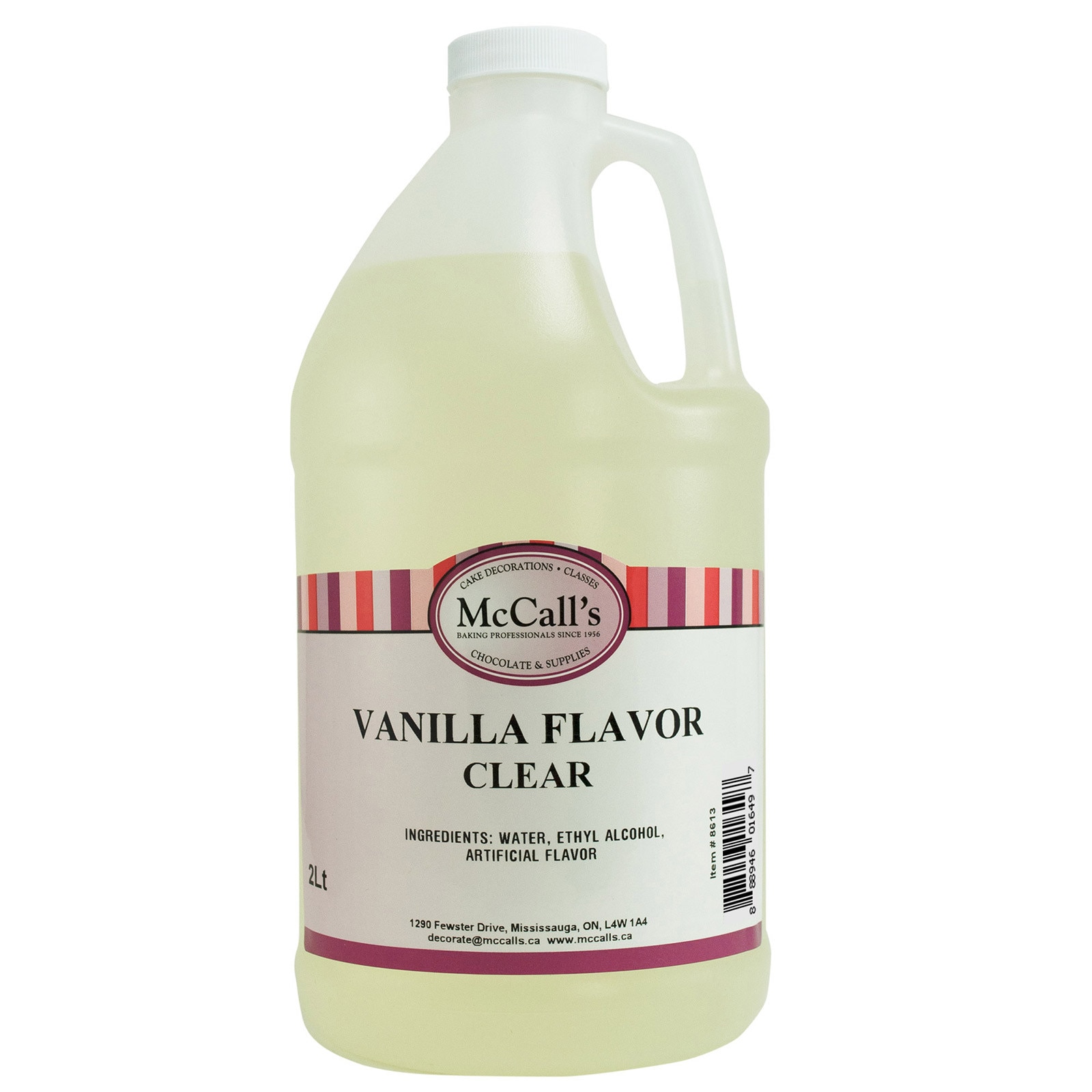 Vanilla Flavor Clear 2 L | McCall's