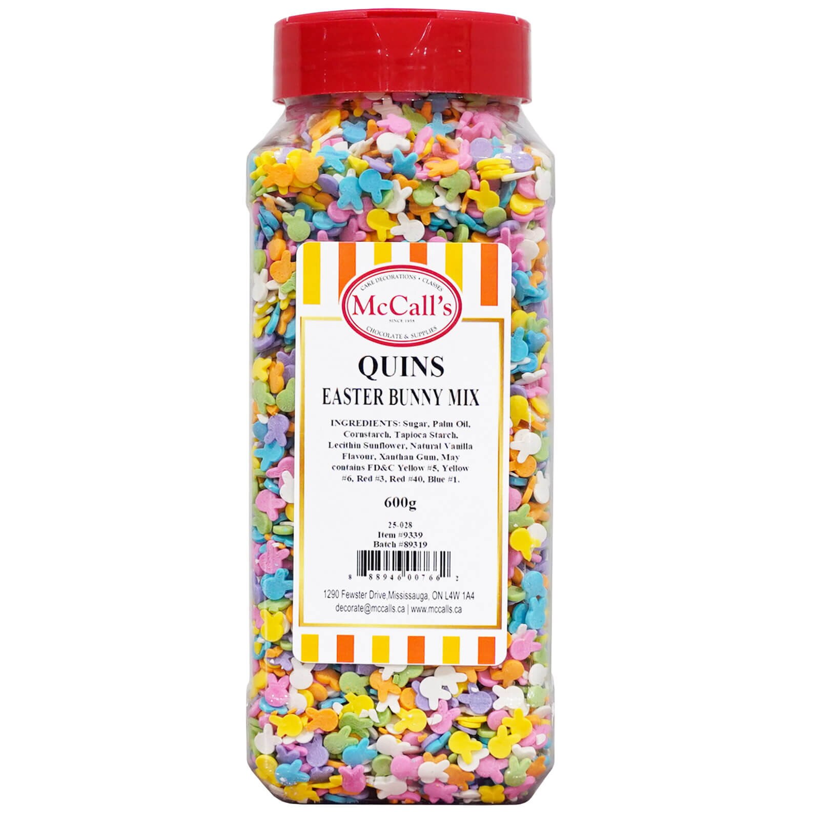 Quins Easter Bunny Mix 600 g | McCall's